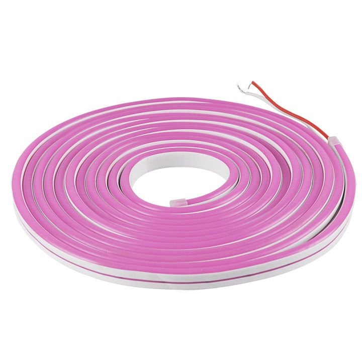 12v 6mm Silikon Neon Led Pembe